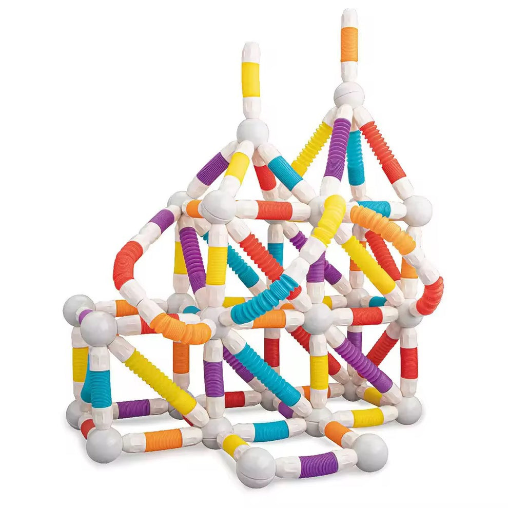 Magnetic Building Tubes – Blezzed Kidz Educational Toys
